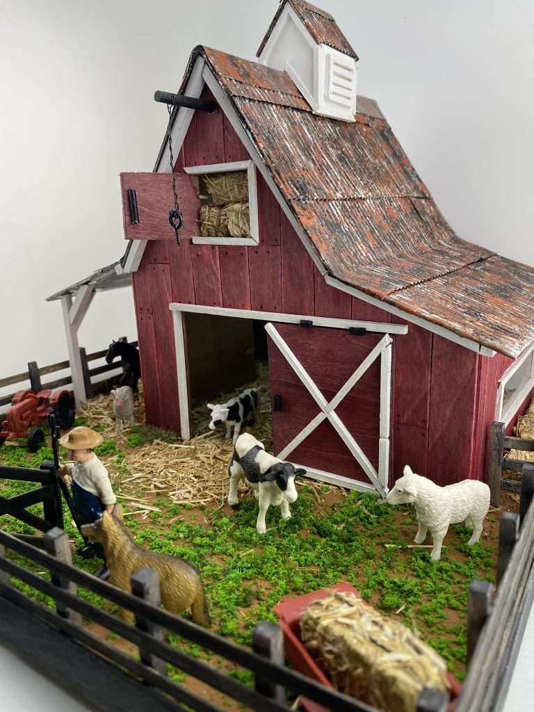 Small Town Farm with Barn - Cape Cod Miniatures