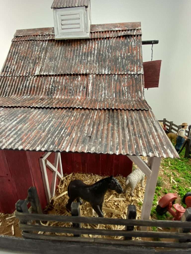 Small Town Farm with Barn - Cape Cod Miniatures