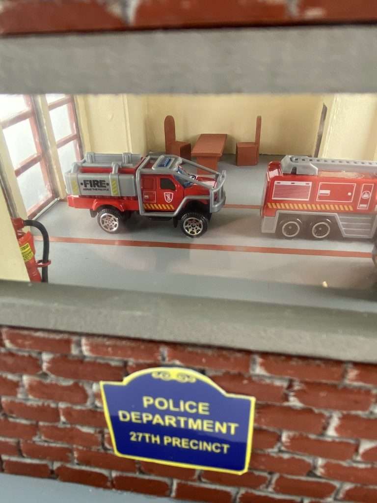 Fire & Police Station - Cape Cod Miniatures